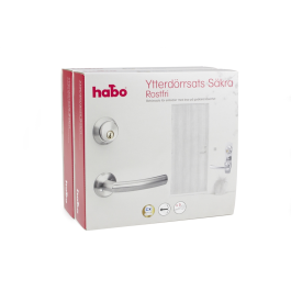 Ytterdörrsats Utan låshus Säkra Atlanta Rostfritt Habo (P-68737448 ...