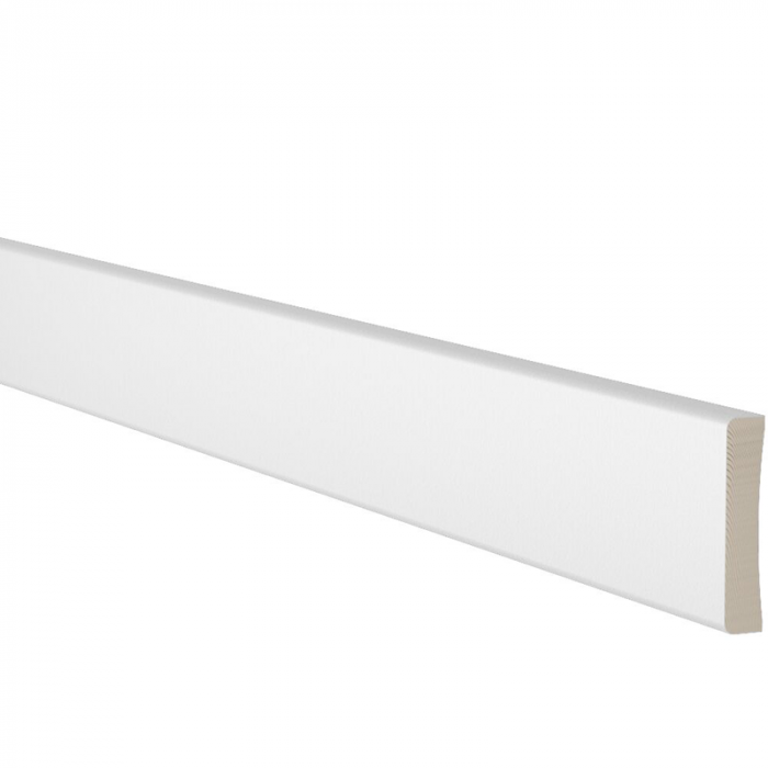 Foder 12x56 Vitmålad Furu (P-08612562) | Byggmax