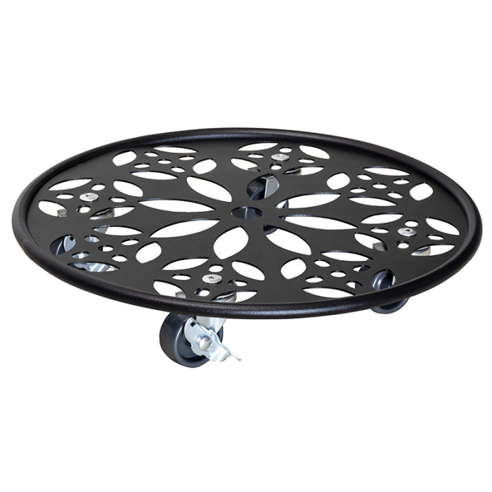 Blomvagn svart 30 cm diameter (P-154147) | Byggmax