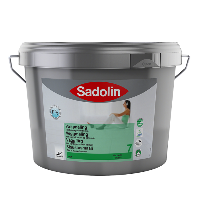 VÄGGFÄRG MATT 7 Sadolin (187521) Byggmax.se