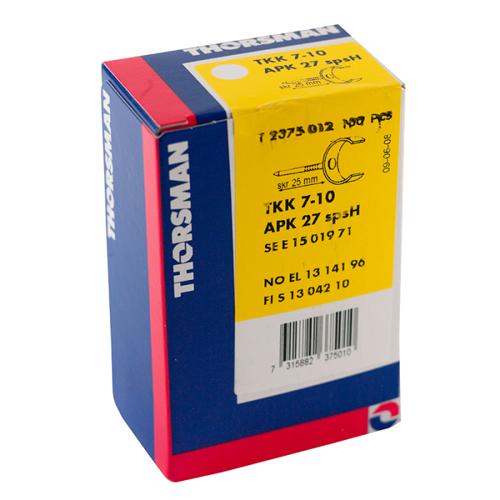 Ledningshållare, TKK-klammer, rund (P-295718) | Byggmax