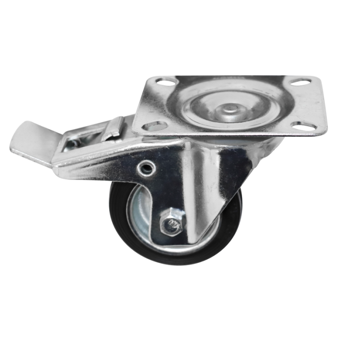 Transporthjul Svirvlande med Broms 80 mm Home>it (P-68712822) | Byggmax