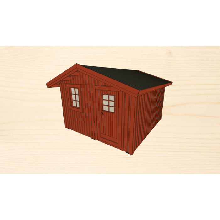 Stuga Karlsten 15 m² Blockhus Baseco (68742759) Byggmax.se