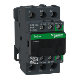 Kontaktor TeSys Deca 3-polig AC3 24-60V AC/DC spole Schneider Electric ...