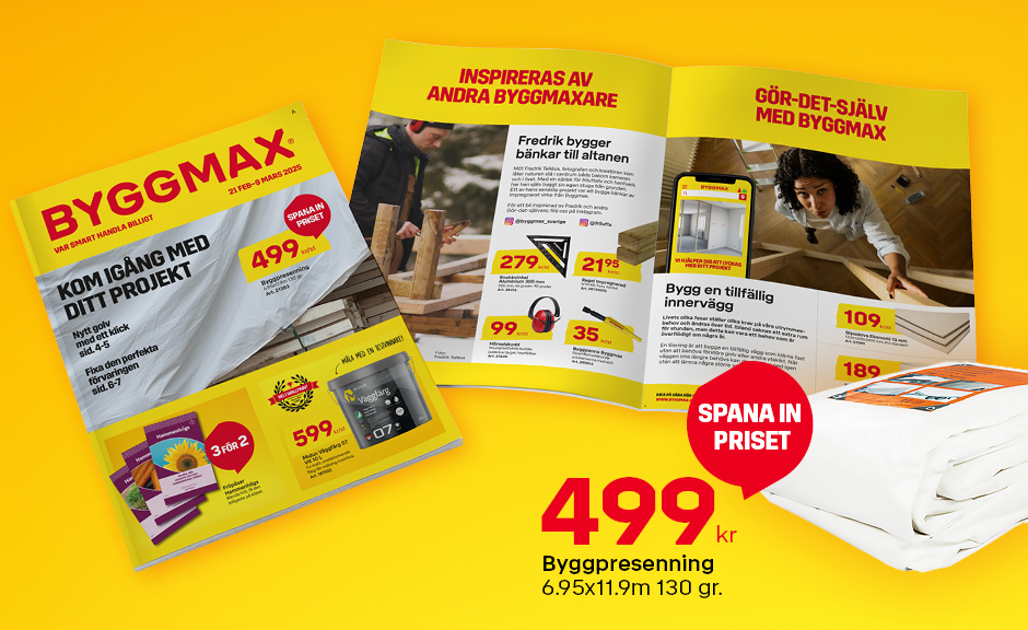 Bra billiga byggvaror - Byggvaruhus online & butik!