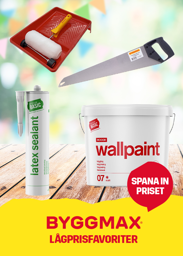 Bra billiga byggvaror - Byggvaruhus online & butik!