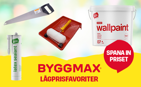 Bra billiga byggvaror - Byggvaruhus online & butik!